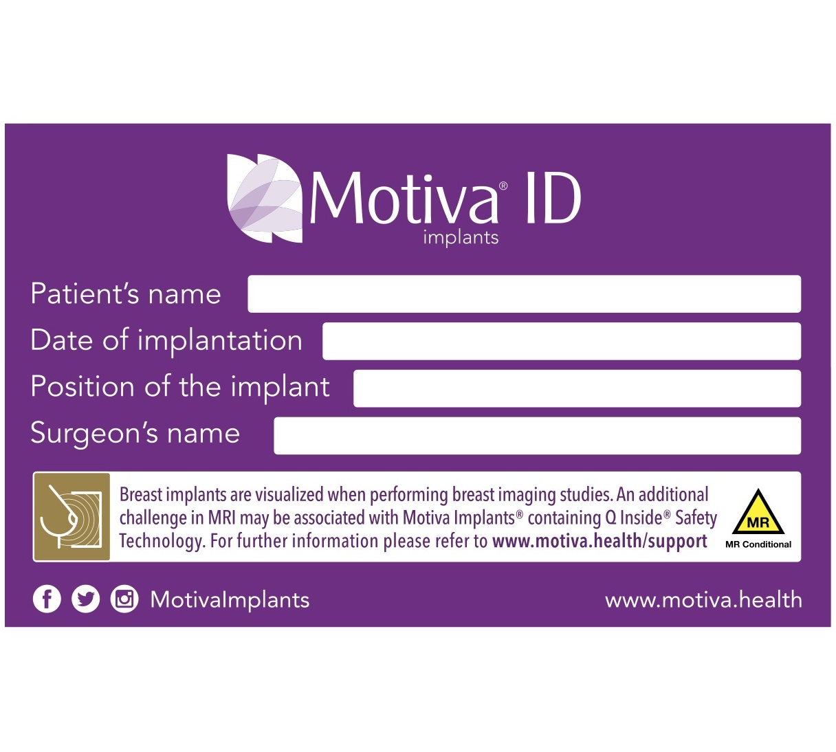 Register & Insure Motiva Implants | Dr. DURNIG Klagenfurt